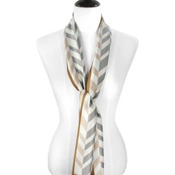 TL실크가공 기하학 헤링본패턴 롱스카프_P343276326 - SSG.COM