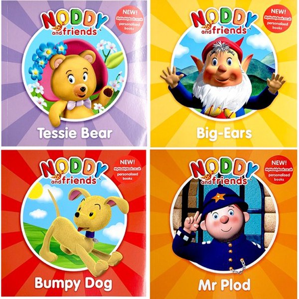 Noddy and Friends (4종택1) 노디와 친구들 캐릭터 동화 유아 초등 영어그림책 영어책 원서 - SSG.COM