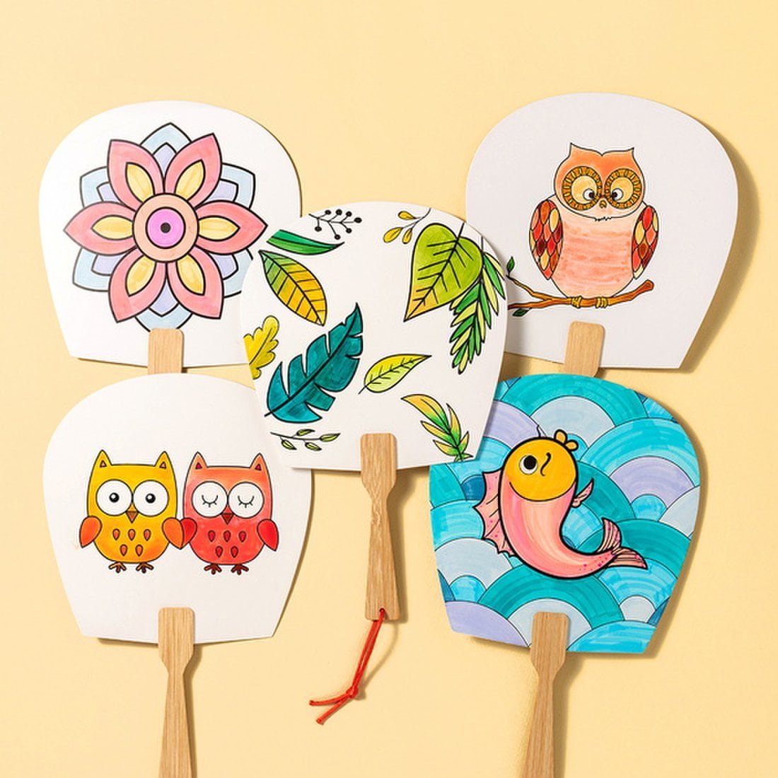 여름 부채만들기 9종 종이부채 꾸미기-아트제작소, 믿고 사는 즐거움 SSG.COM