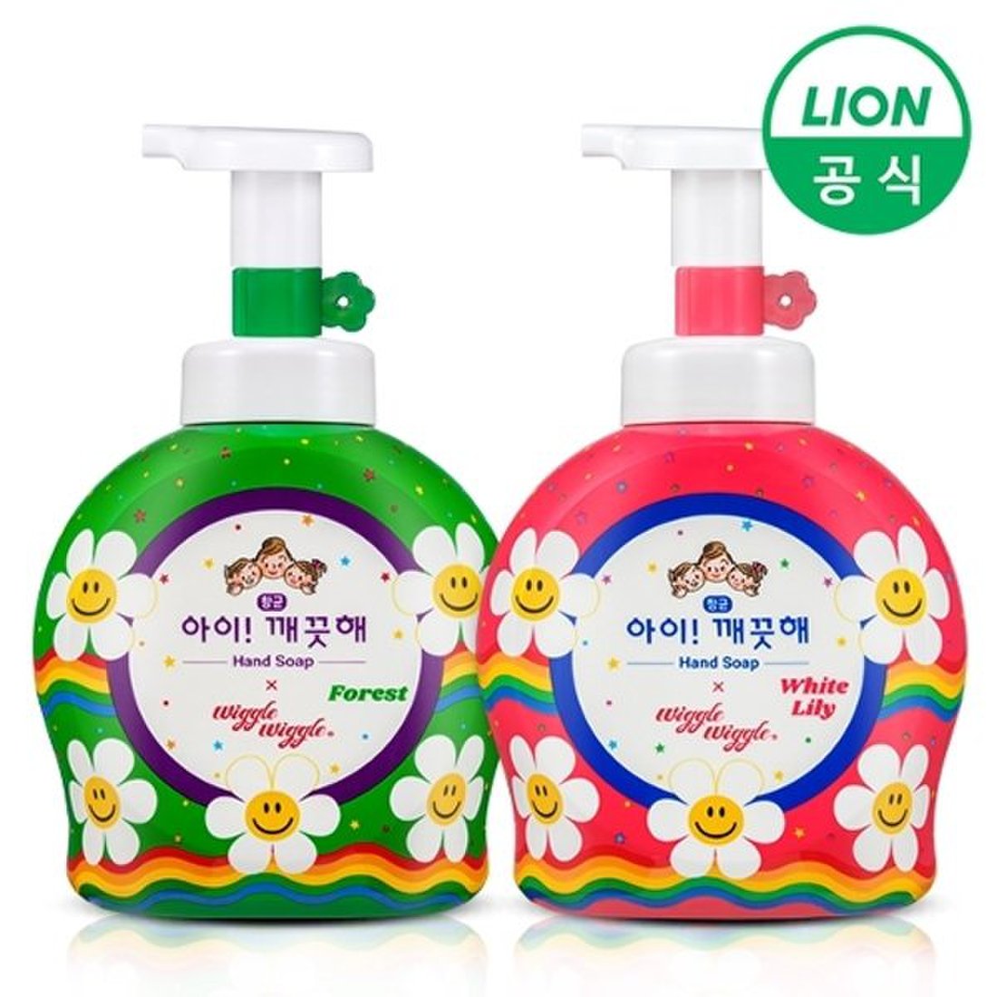 아이깨끗해X위글위글 폼 핸드워시 리미티드에디션 490ml용기 2개, 믿고 사는 즐거움 SSG.COM