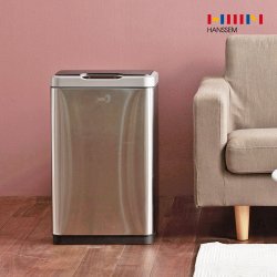 한샘 디럭스 심플 사각 센서휴지통_30L - SSG.COM