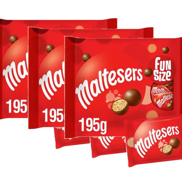 몰티져스 초콜릿 펀 사이즈 백 195g 3팩 - SSG.COM