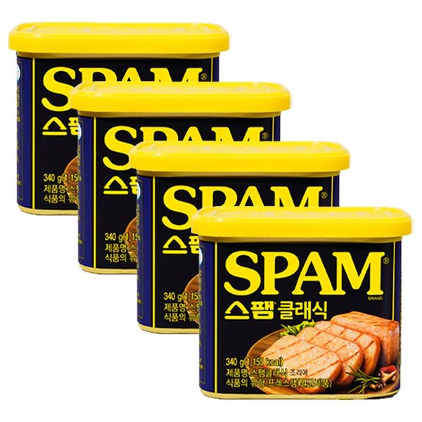CJ 스팸 클래식 340g x 4개입 - SSG.COM