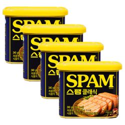 CJ 스팸 클래식 340g x 4개입 - SSG.COM