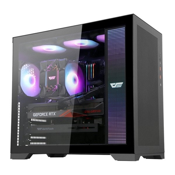 darkFlash DS2000 MESH 강화유리 블랙 케이스 - SSG.COM