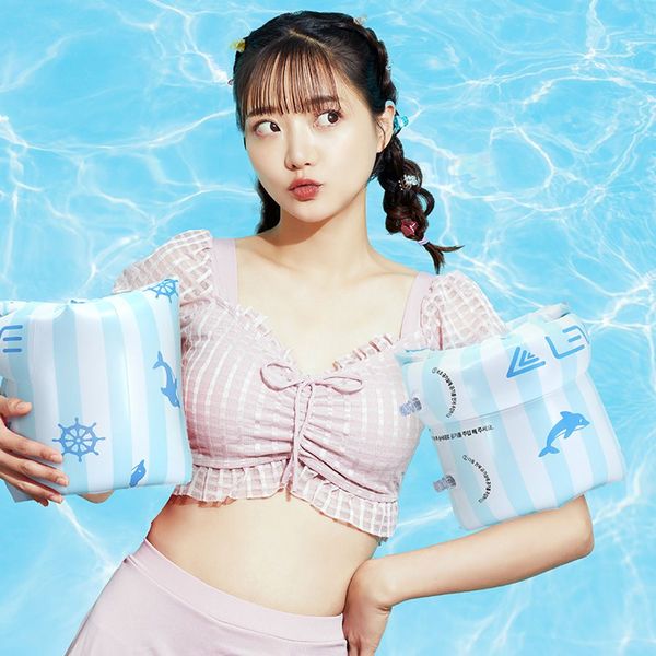 KC인증 런웨이브 암튜브 1세트 수영 물놀이 링 팔튜브 - SSG.COM