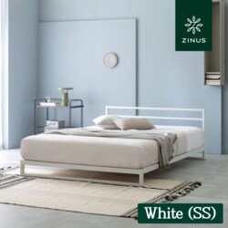 트리샤 헤드보드 침대 프레임 화이트 (SS) - SSG.COM