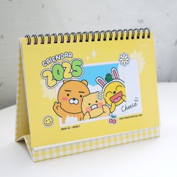 카카오프렌즈 세이치즈 2025년 스몰 탁상 캘린더 (옐로우) 5000 - SSG.COM