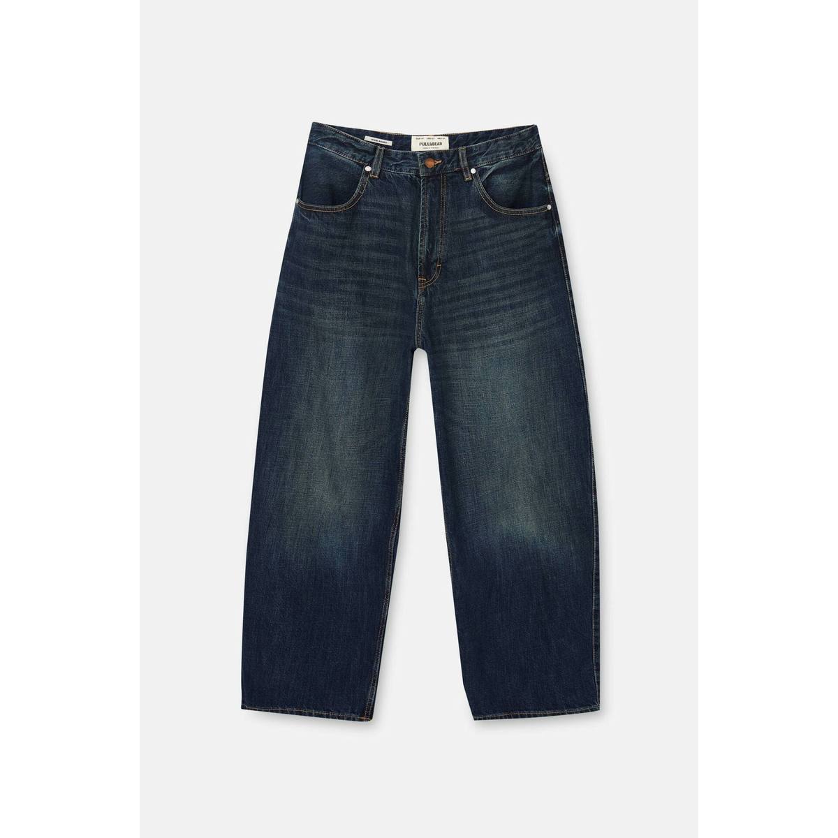 풀앤베어 WIDELEG 배기진 3684/503 DARK BLUE - SSG.COM