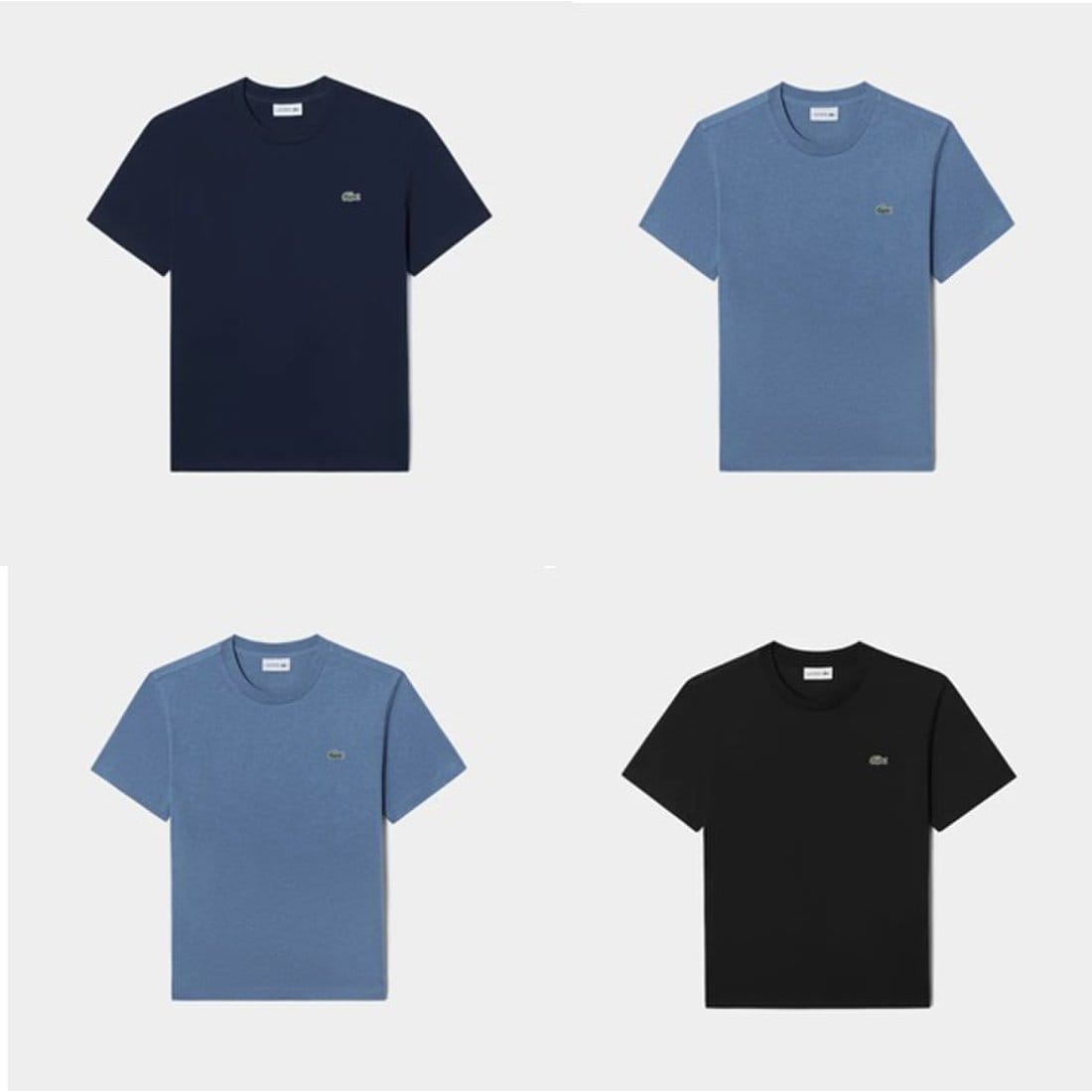 (남성) 라코스테 베이직 라운드 반팔 티셔츠(TH080E-53G HDE)다크네이비, 믿고 사는 즐거움 SSG.COM
