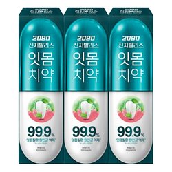 2080K 진지발리스 허벌민트 치약 120g X 3개 - SSG.COM