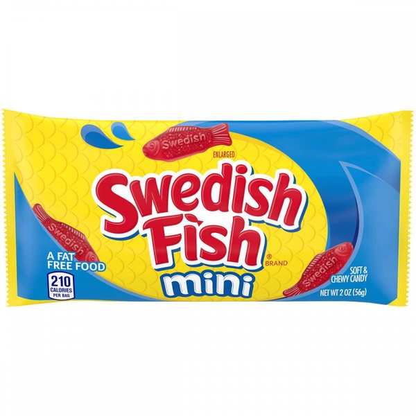 Swedish스웨디시 피쉬 소프트 앤 츄이 캔디, 56g, 24개입 - SSG.COM