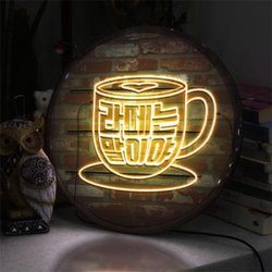 LED액자35R 라떼는말이야 - SSG.COM