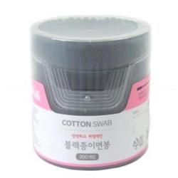 종이면봉 귀지 귀지제거 귀청소 작은면봉 검은색 200P X ( 2매입 ) - SSG.COM