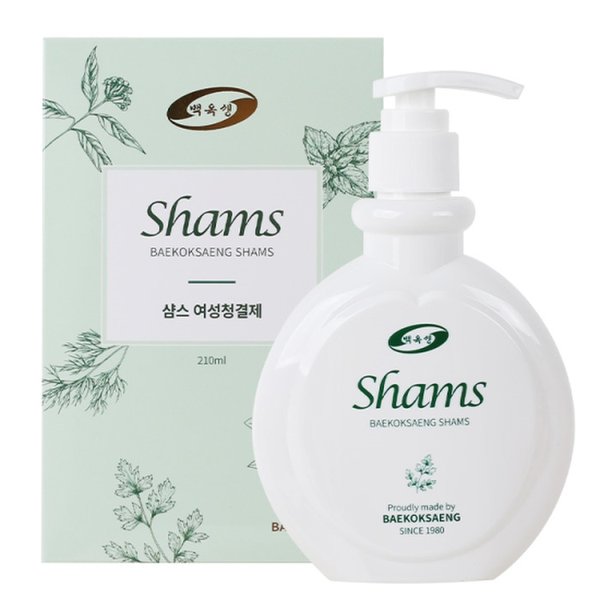 백옥생 샴스 여성청결제 210ml - SSG.COM