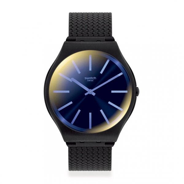 [견본] 시계 Swatch CROSS SPECTRUM SKIN Irony 42 SS07B104M 블랙 - SSG.COM