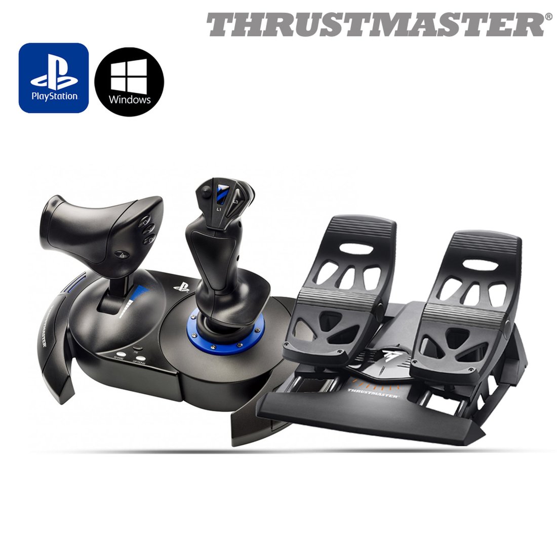 트러스트마스터 T.Flight Hotas 4, TFRP 비행패달 패키지(PS5,PS4/PC 지원) SSG, 믿고 사는 즐거움 SSG.COM