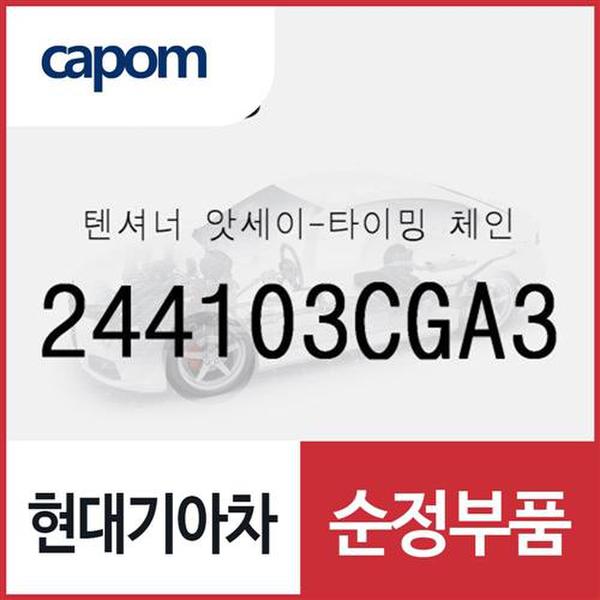 텐셔너-타이밍 체인 (244103CGA3) 올뉴 카니발, 더뉴 카니발, 제네시스, 제네시스 G80, 맥스크루즈, 제네시스 ...