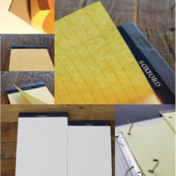 리갈패드 미니/A5/B5/A4 노랑 백색 연두 절취 노트 메모 필기 단체 인쇄 가능 - SSG.COM