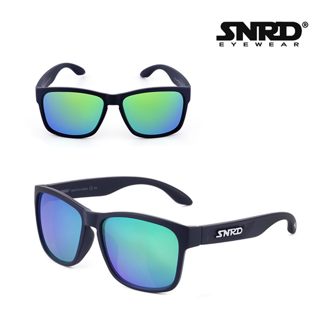 SNRD WRAP 월터 네이비 미러렌즈 스포츠 선글라스, 믿고 사는 즐거움 SSG.COM
