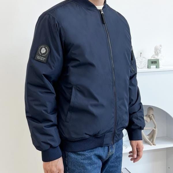 남자 항공 점퍼 블루종 빅사이즈 간절기 아우터 잠바 M L XL 2XL - SSG.COM