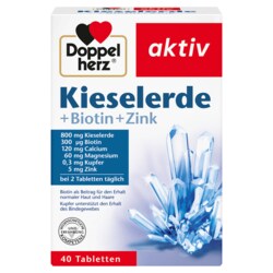 Doppelherz 액티브 실리카+비오틴+아연 48.4g - SSG.COM
