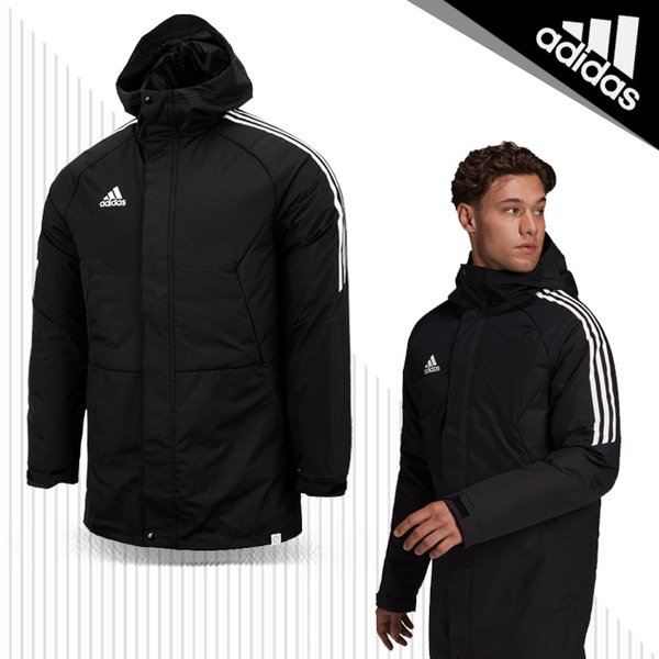 아디다스 콘디보 22 STAD PAR 패딩 자켓 H21252 블랙_신 - SSG.COM
