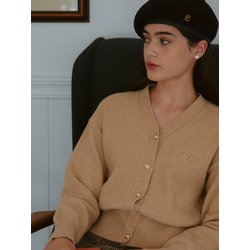 WOOL BLENDED BASIC CARDIGAN BEIGE - SSG.COM