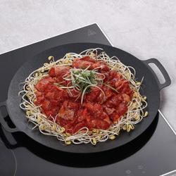 캠핑 그리들 인덕션 고기불판 무쇠철강 그리들팬 33cm - SSG.COM