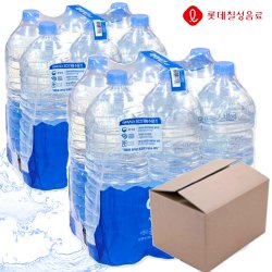 롯데 아이시스 ECO 무라벨 2L 12병 생수 - SSG.COM