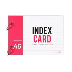 정보카드 수첩 모닝글로리 단어장 암기장 A6 1개 X ( 3세트 ) - SSG.COM