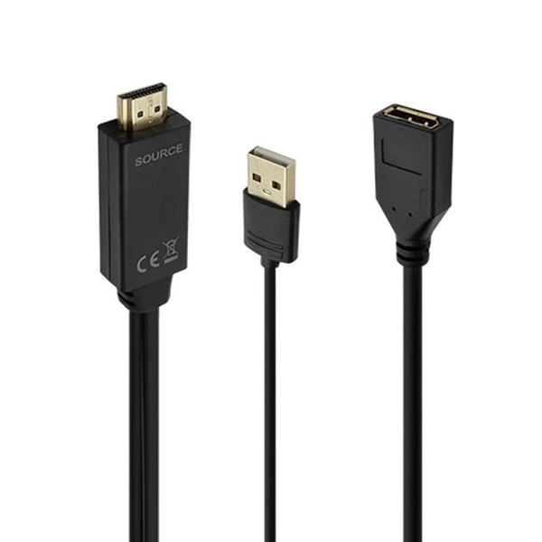 HDMI to DisplayPort - F 연장 케이블 0.3m - SSG.COM