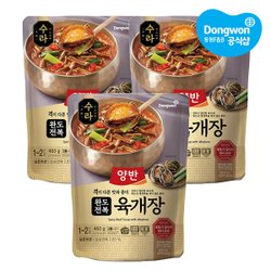 [동원] 양반 수라 완도전복 육개장 460g x 3개 - SSG.COM