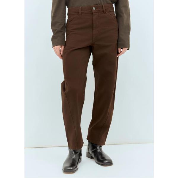 24 FW 르메르 트위스트 워크웨어 코튼 팬츠 브라운 PA1102 LD1001 BR495 - SSG.COM