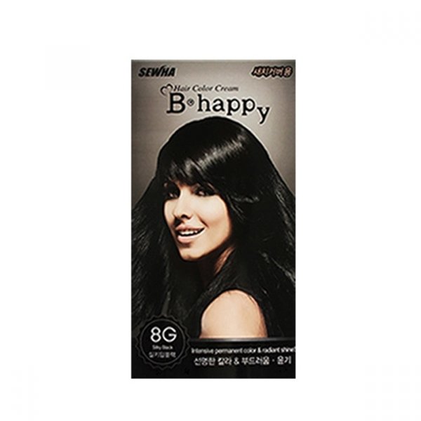 BTM 비해피칼라크림-실키딥블랙 8G X ( 2매입 ) - SSG.COM