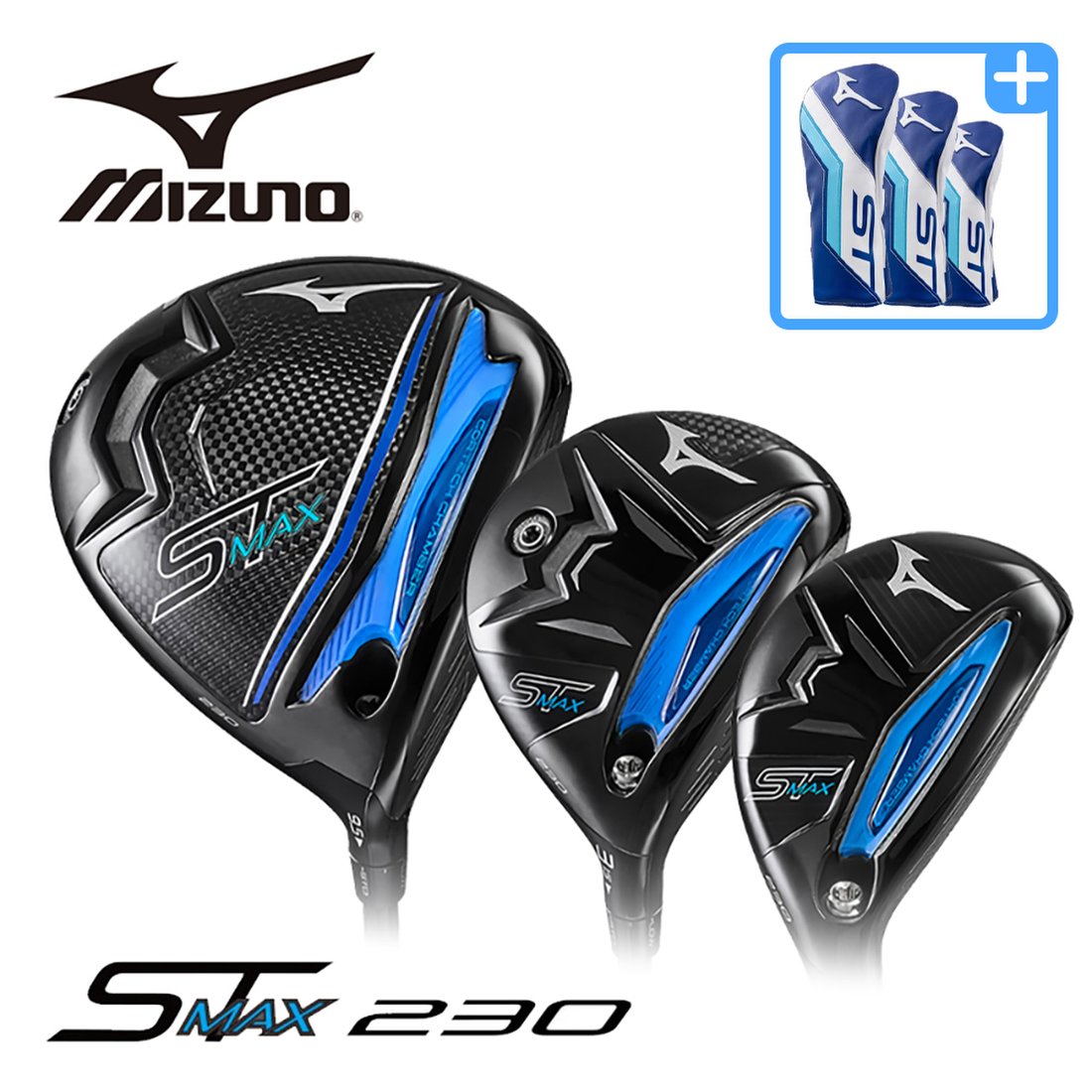 (본사정품) 미즈노 코리아 ST-MAX 230 드라이버/우드/유틸 3종세트 남성용, 믿고 사는 즐거움 SSG.COM