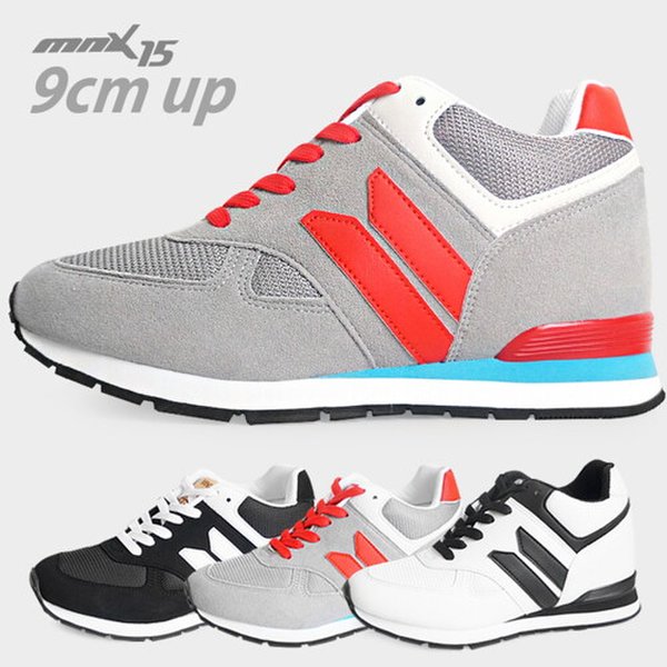 MNX15 남성 여성 키높이 스니커즈 굽높은 운동화 9cm 로빈 robin - SSG.COM