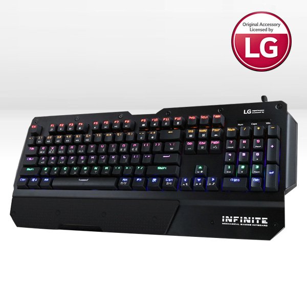 LG GK-5000 기계식 게이밍 키보드/LED/멀티미디어핫키 - SSG.COM