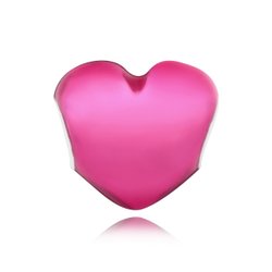 [판도라] 799291C03 메탈릭 핑크 하트 실버 참 - SSG.COM