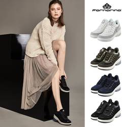 [최초가 219000][포나리나] [비밀특가]NEW 소가죽 럭스벨벳 6.5cm 업 스니커즈 F202SE04 - SSG.COM