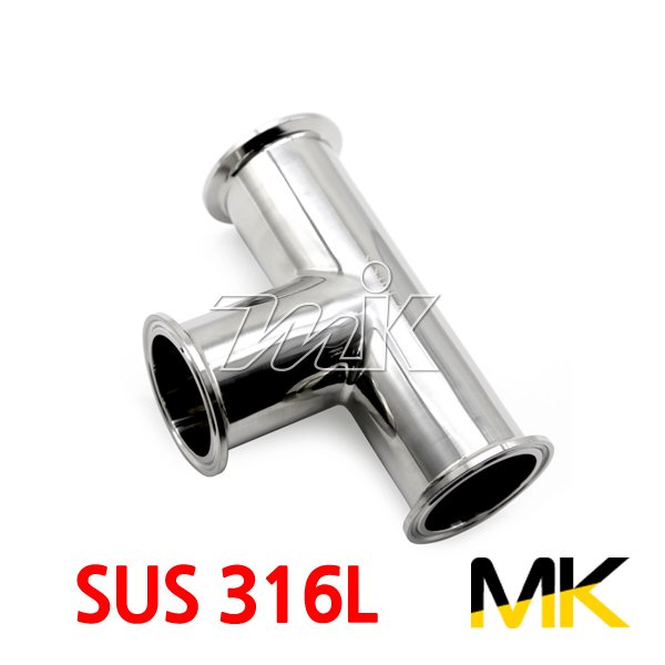 쎄니타리 Sanitary 티 3페럴 Tee 3Ferrule (SUS316L) - 1.5SX0.5S - SSG.COM