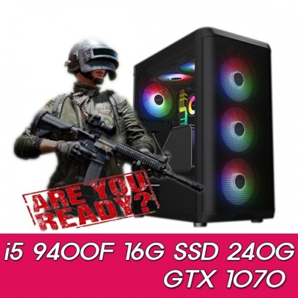 [중고] 고사양 i5 9400F 16G 240G 1070 조립컴퓨터 - SSG.COM