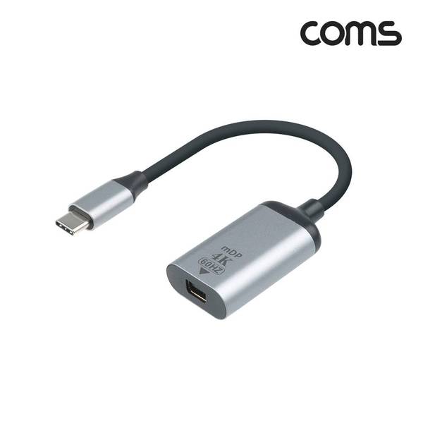 젠더 Coms USB 변환 CM 케이블 MDPF 컨버터MDP Type to C 3.1 20cm 4K 60Hz - SSG.COM