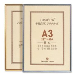 알루미늄액자 A3/금색 - SSG.COM