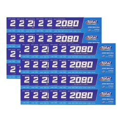 애경 2080 시그니쳐 토탈 블루치약 125g 4입 x12 - SSG.COM