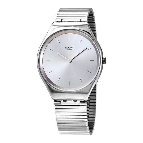 스와치 Skinpole 쿼츠 그레이 다이얼 남성 시계 SYXS103GG - SSG.COM