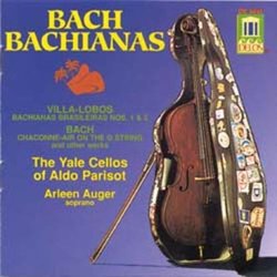 [CD] 바흐 바흐이아네스 - 예일 첼로 협주단의 연주집/Bach Bachianas - The Yale Cellos Of ...