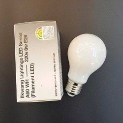 LED 시리즈 F-LED A60 WH 8W 디밍램프 E26 - SSG.COM
