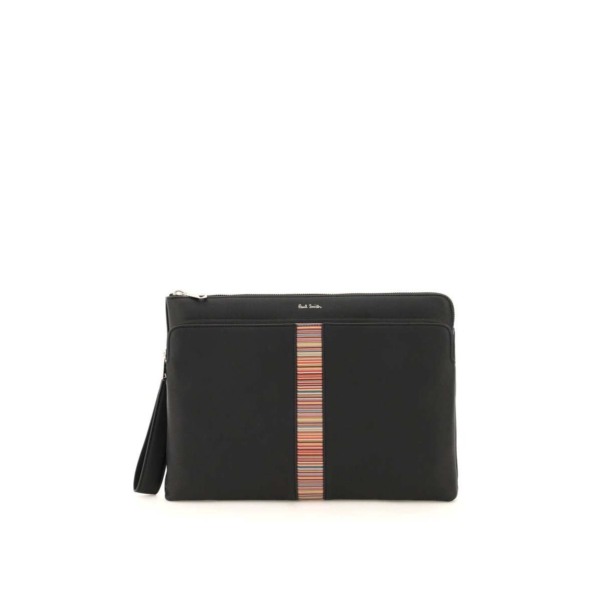 SS23 폴 스미스 Briefcase Paul smith leather document case BLACK M1A 6797 ...