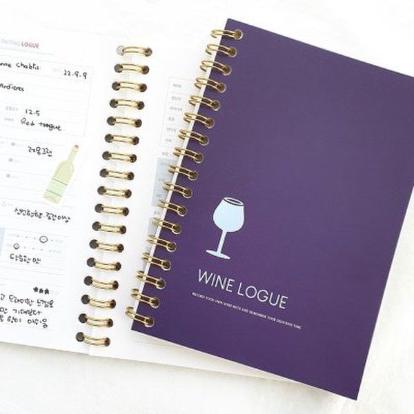 제이로그 와인 테이스팅노트(A6) - 2type - SSG.COM